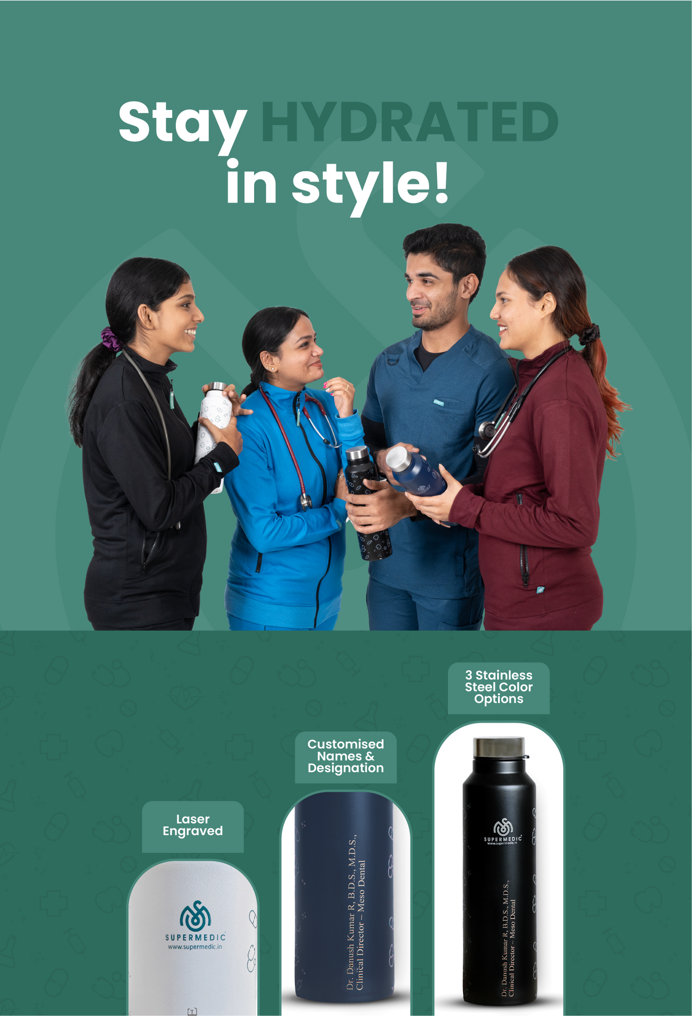 Order Doctors Scrub Suit for Medical Professionals | Supermedic ...